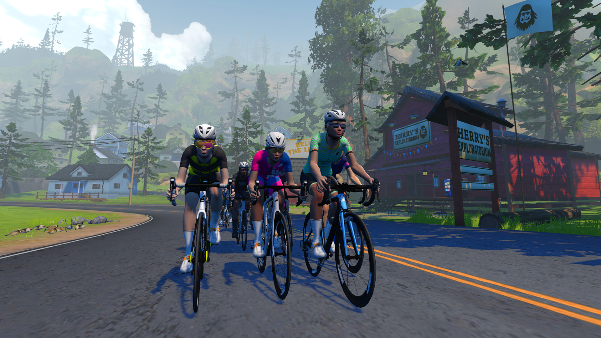 Neue Strecken und Gebiete in Watopia - Zwiften.de